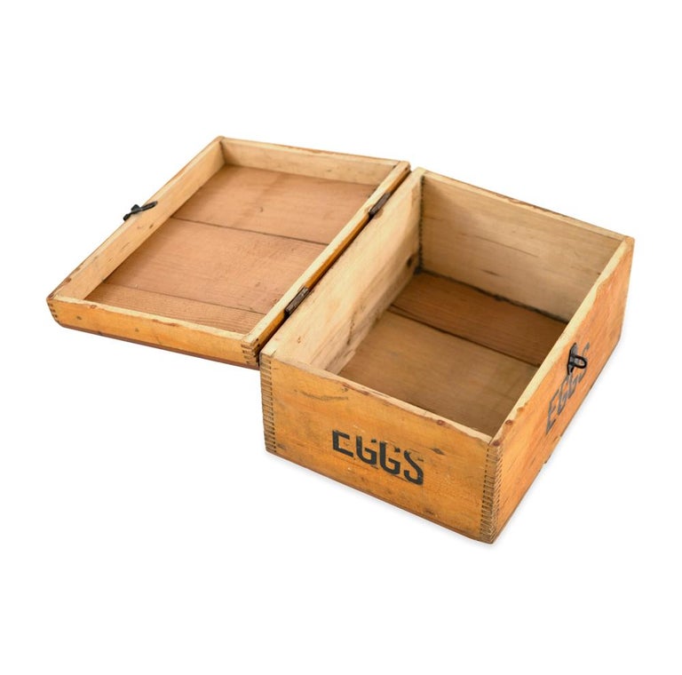 Wooden Grocery Boxes For Sale at 1stDibs