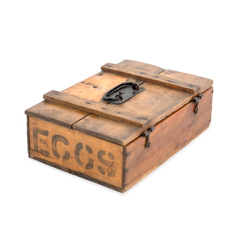 Wooden Grocery Boxes For Sale at 1stDibs