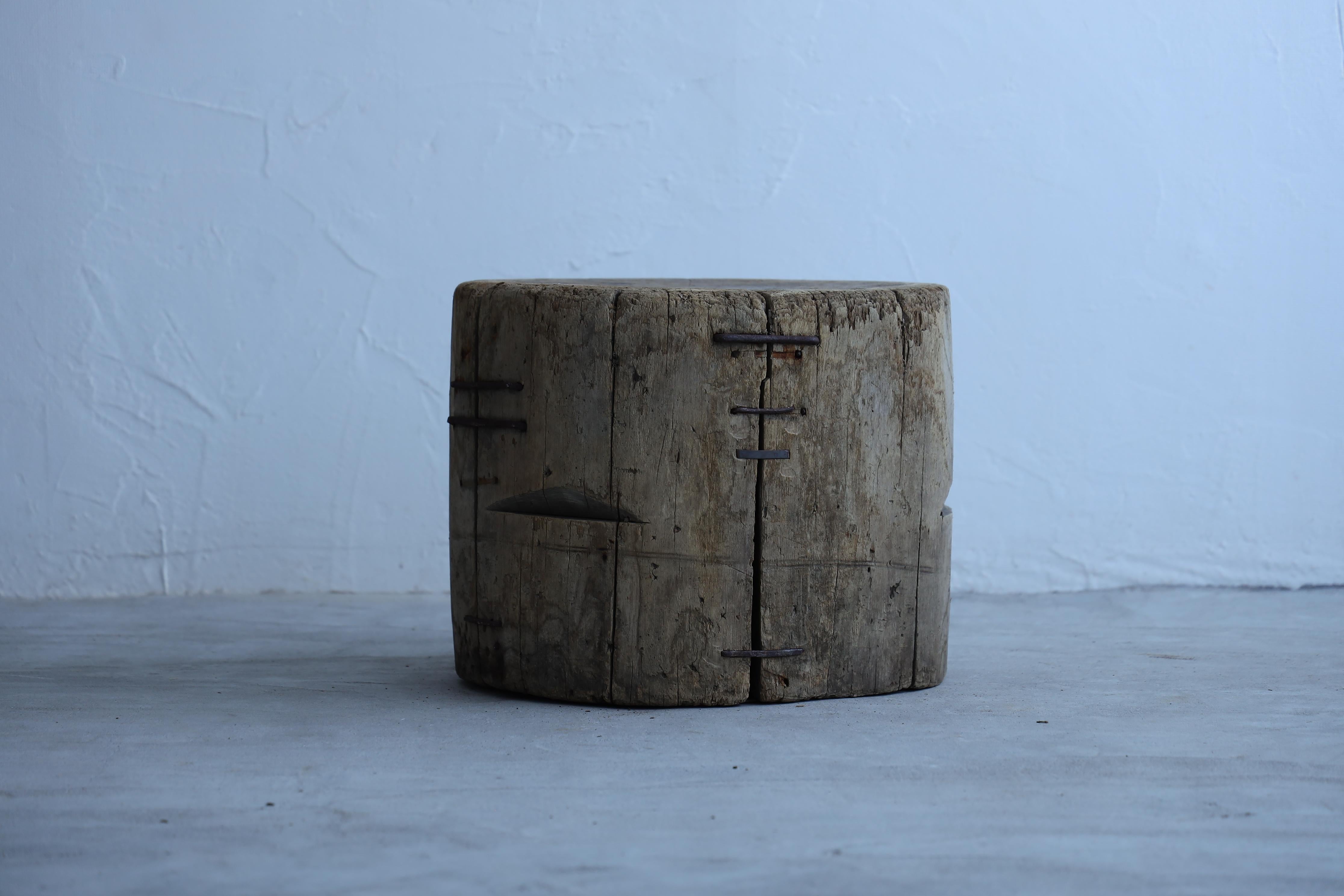 Wooden Low Table, Display stand, Japanese Antique, Primitive, Wabi-Sabi ...