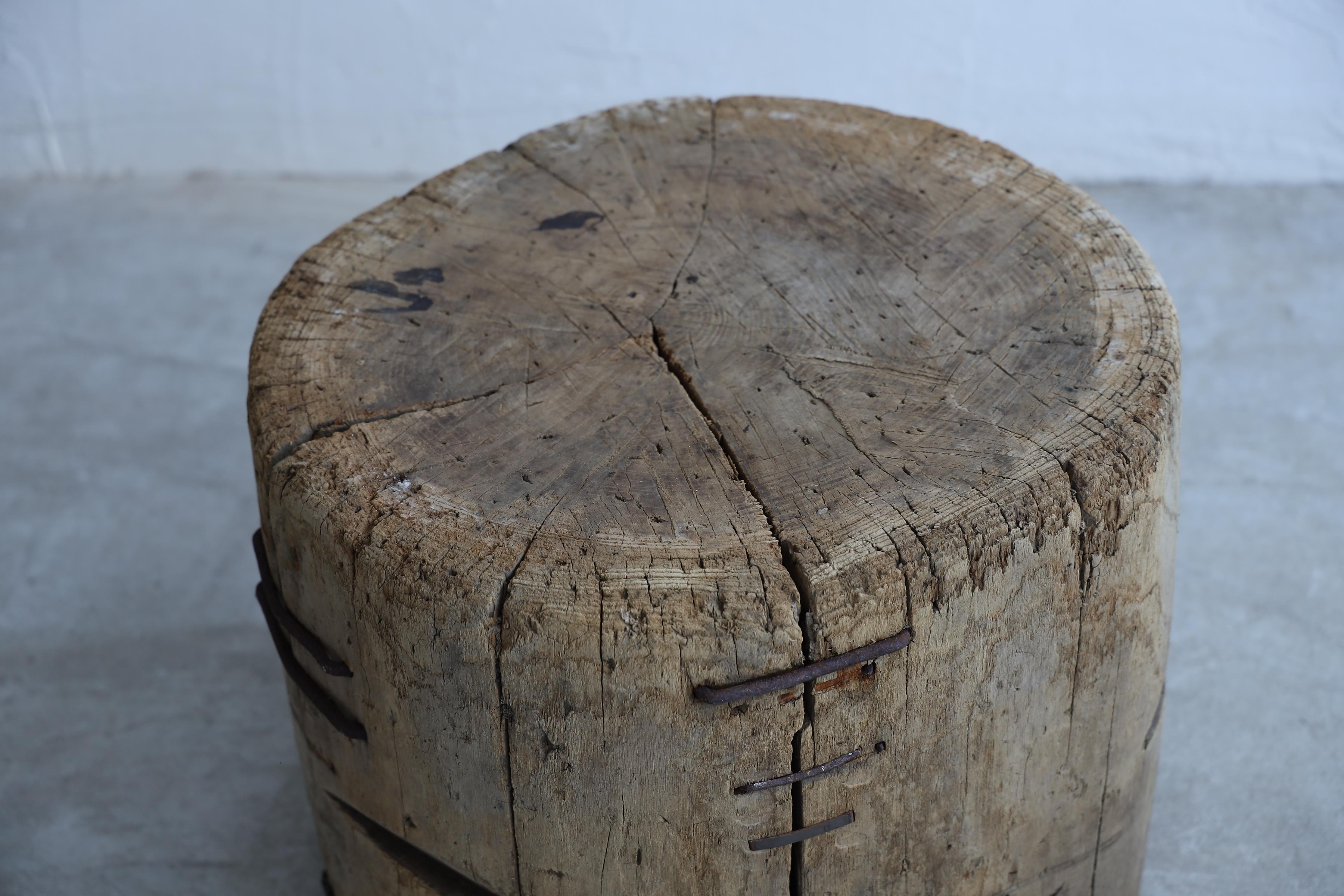 Wooden Low Table, Display stand, Japanese Antique, Primitive, Wabi-Sabi ...