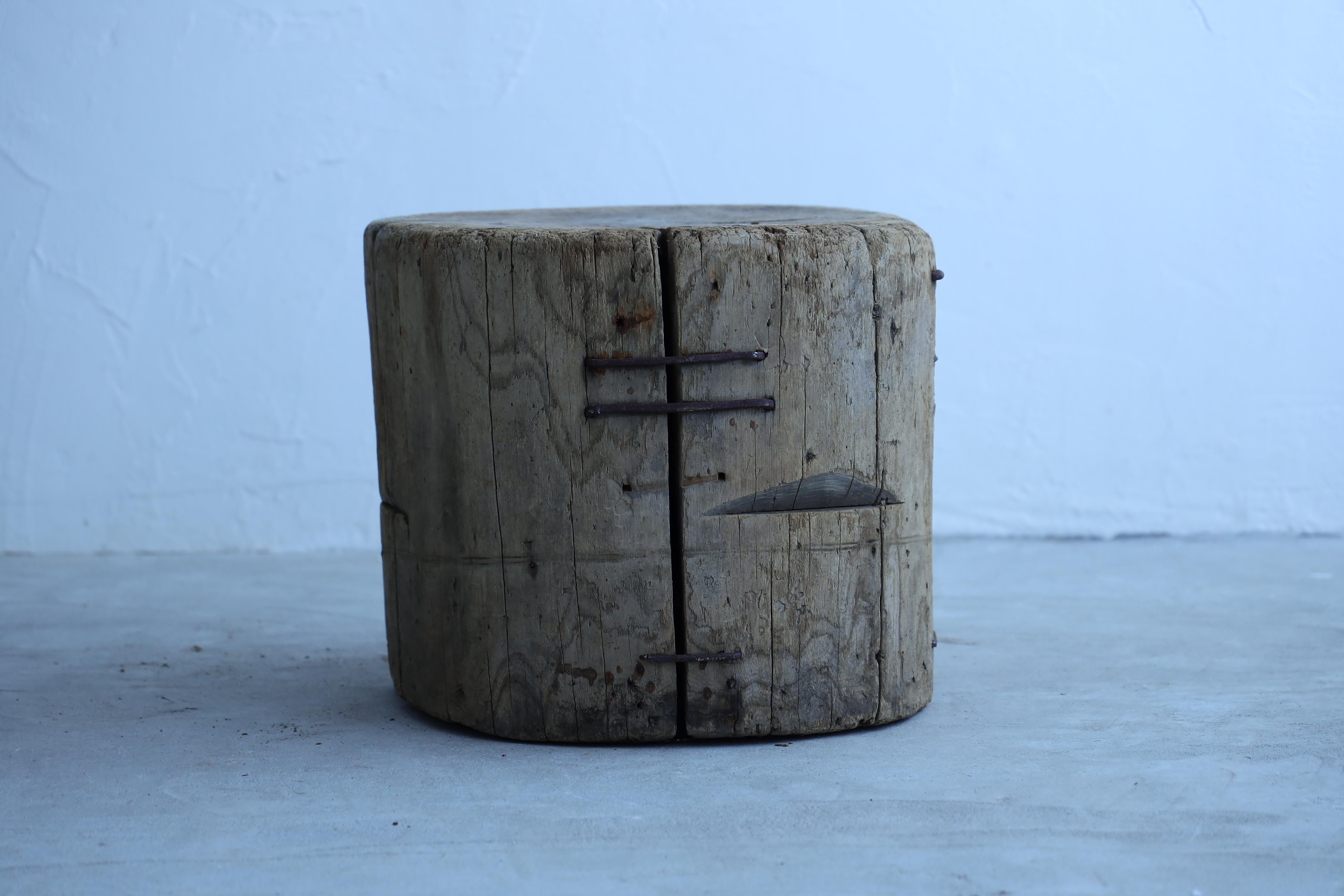 Wooden Low Table, Display stand, Japanese Antique, Primitive, Wabi-Sabi ...