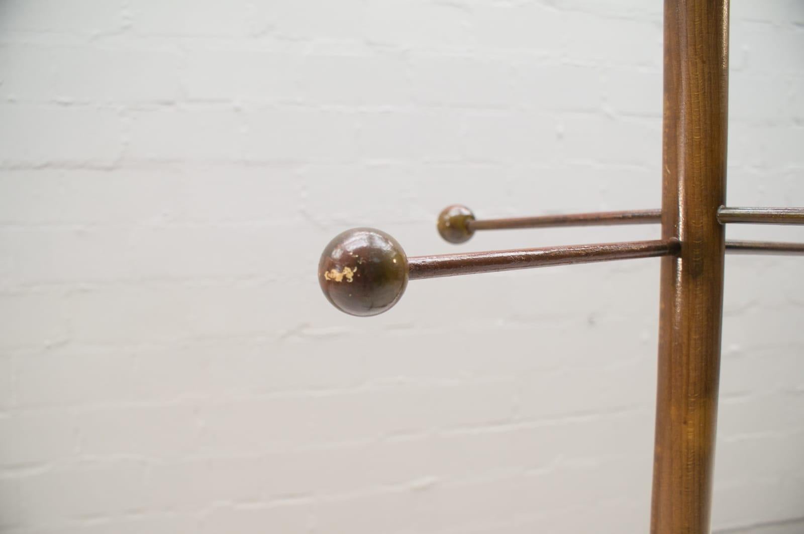 Wooden Mid-Century Modern Atomic Sputnik Coat Tree or Stand, Denmark ...