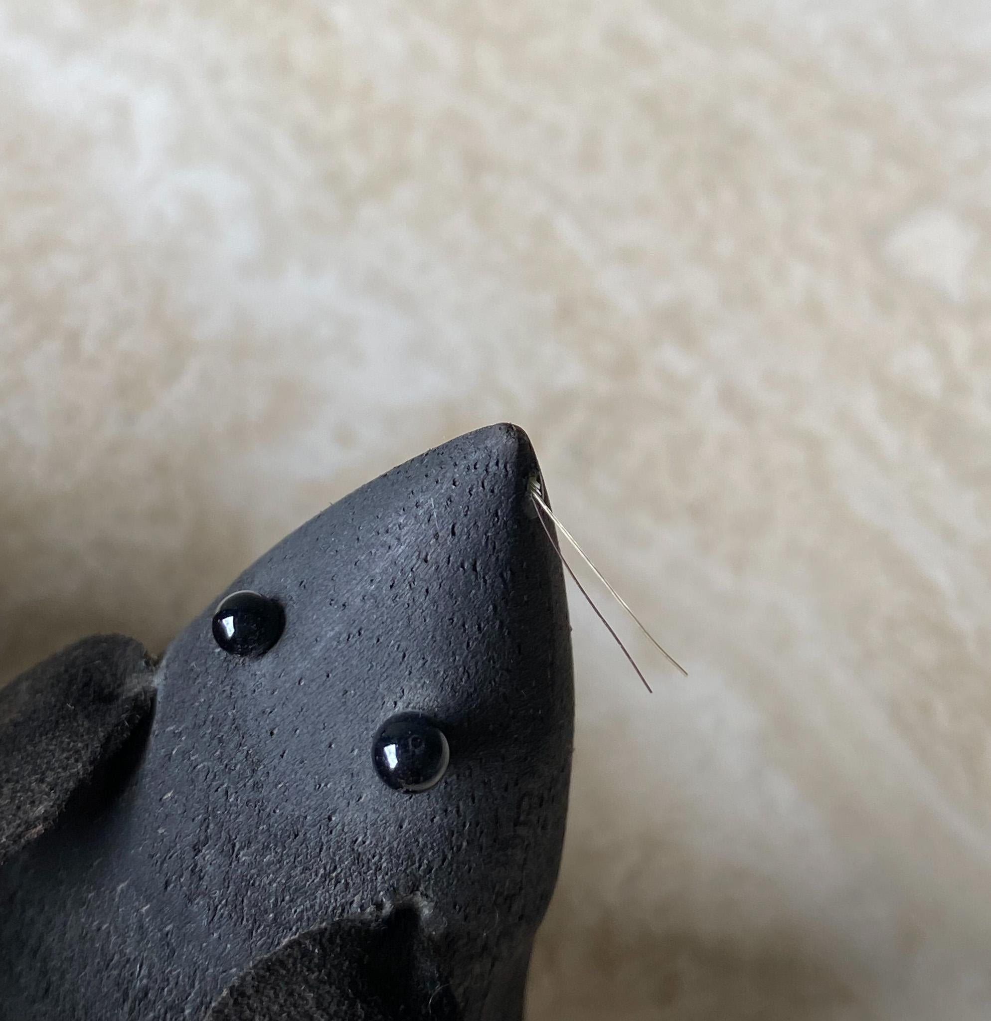 Wooden Mouse Figurine by Laurids Lønborg, Denmark 1970s at 1stDibs | st ...