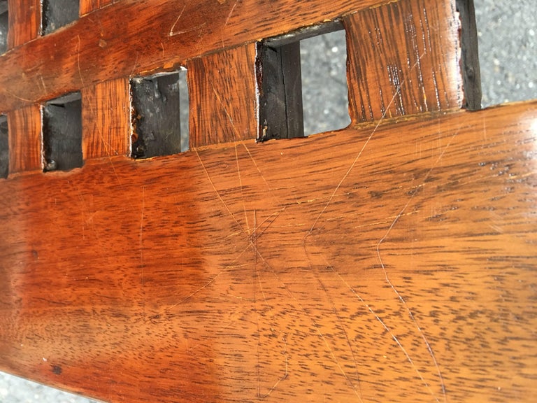Wooden Nautical Coffee and Cocktail Sofa Table at 1stDibs