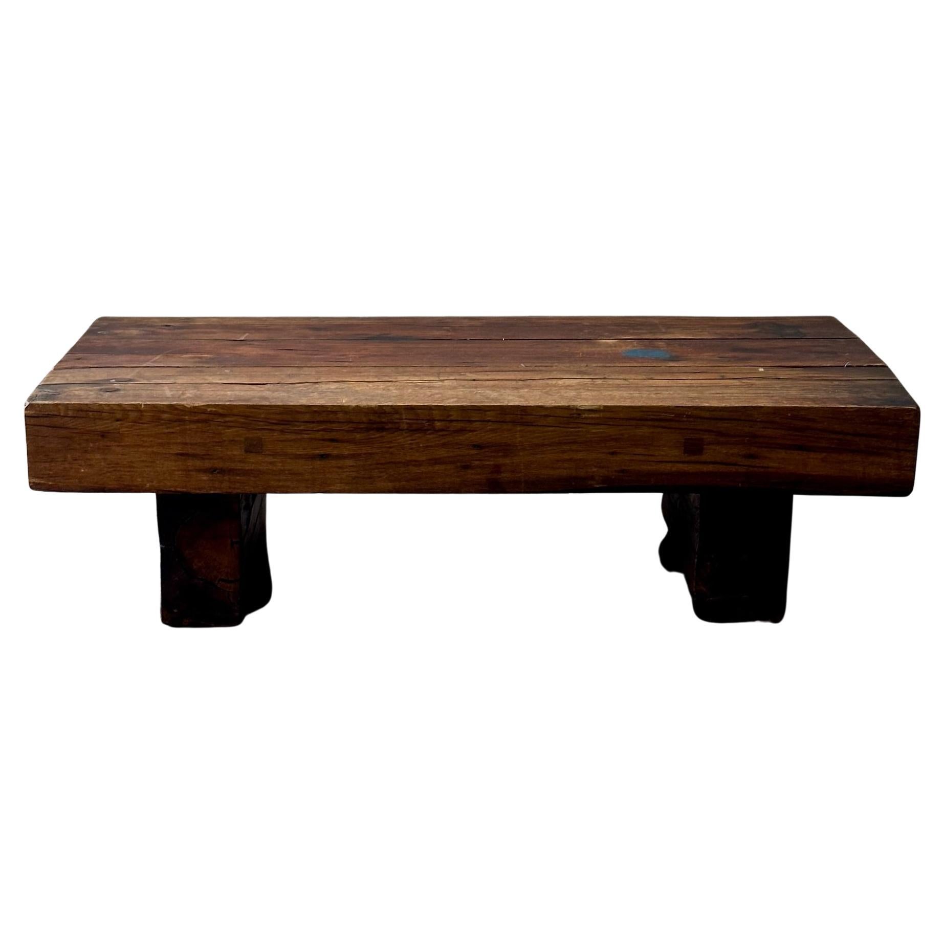 Industrial 'Railroad Pallet' Coffee / Cocktail Table at 1stDibs