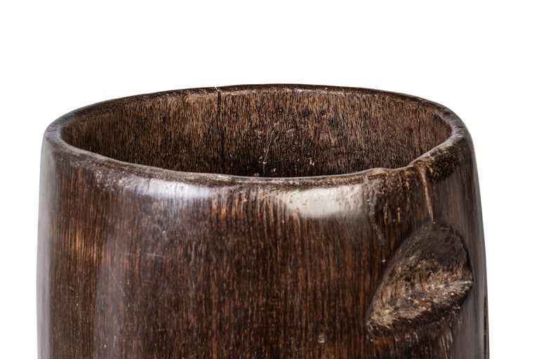 Wooden Sculpture by Jerome Abel Sequin For Sale at 1stDibs