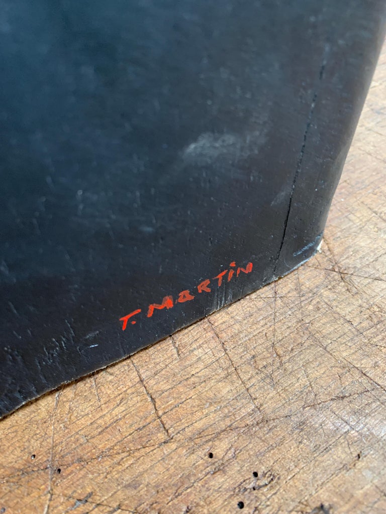 Wooden Sculpture by T Martin at 1stDibs
