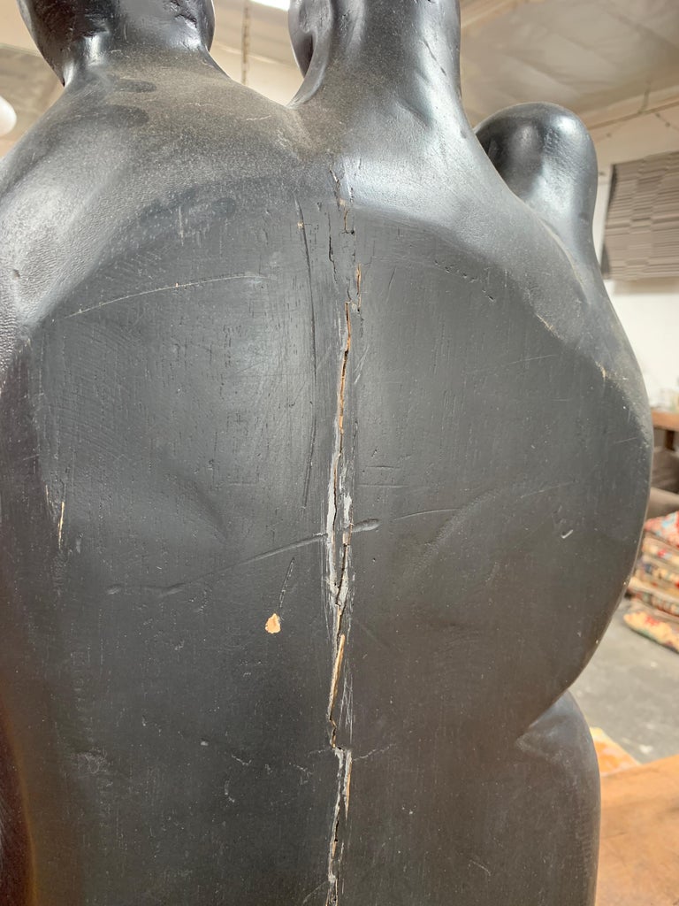 Wooden Sculpture by T Martin at 1stDibs
