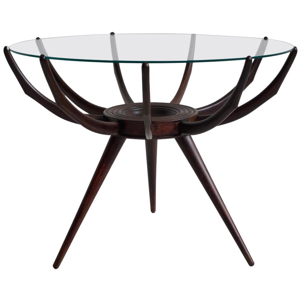 Mid-Century Danish Spider Leg Coffee Table at 1stDibs