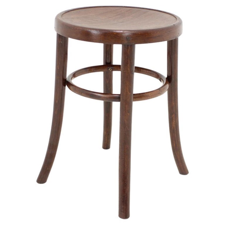 Wooden Stool Thonet, circa 1920 For Sale at 1stDibs