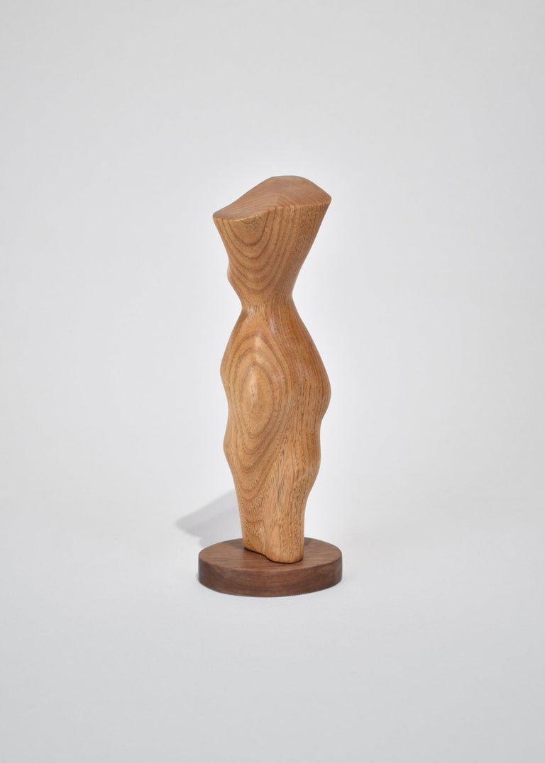 Wooden Torso Sculpture at 1stDibs