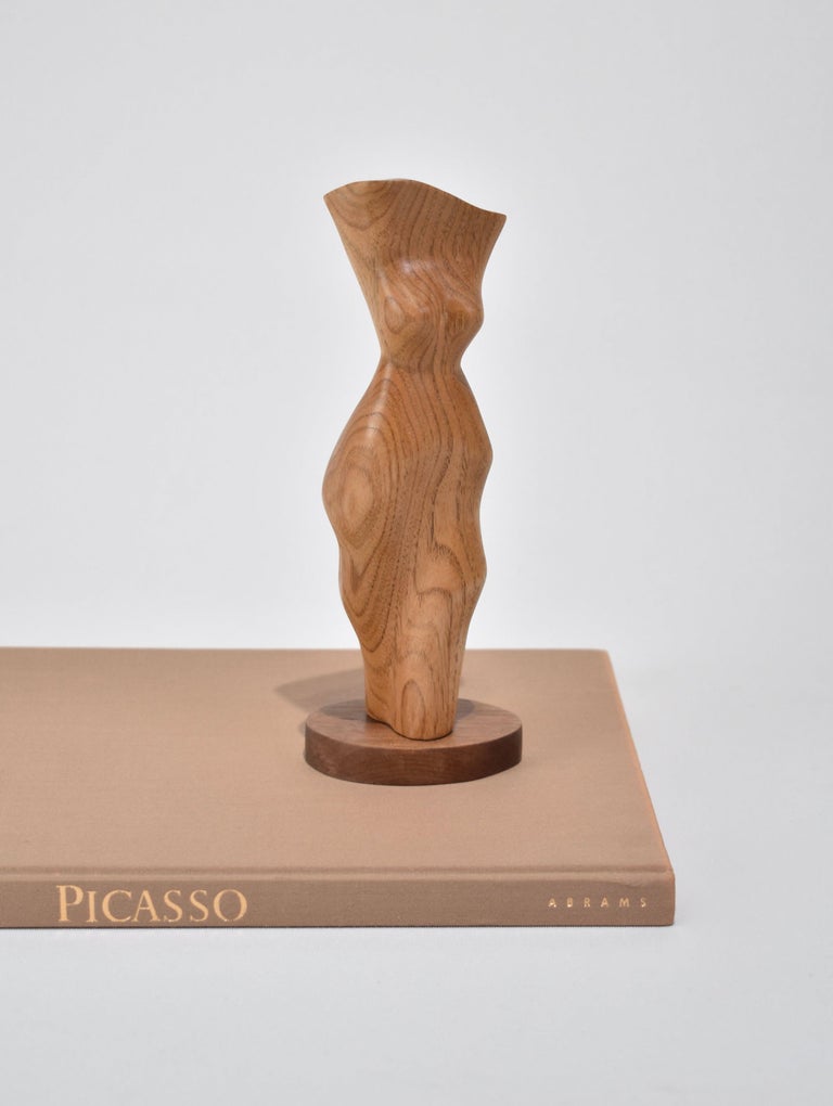 Wooden Torso Sculpture at 1stDibs