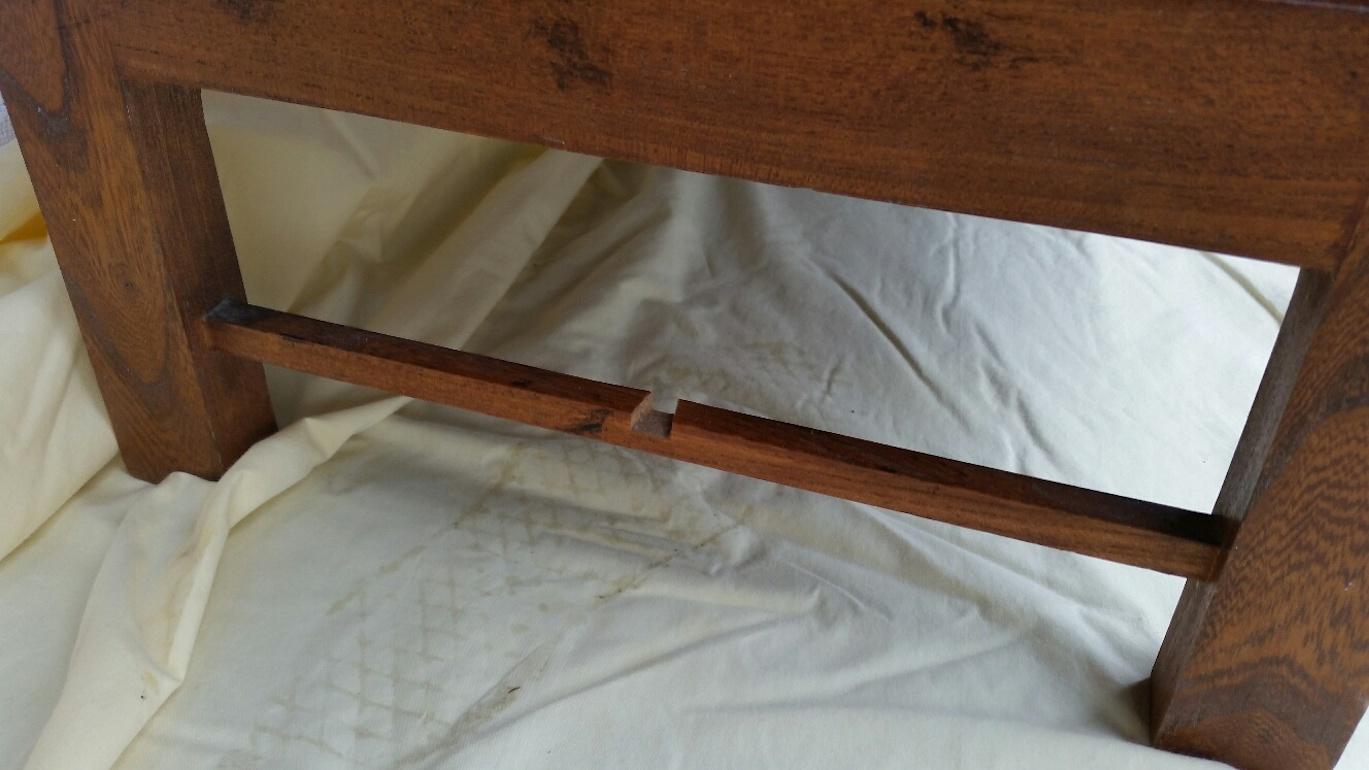 Wooden Trunk on Legs at 1stDibs