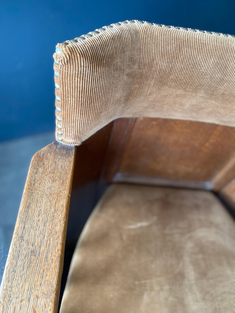 Woodenlounge Chair, Viennese Secession Style, Art Nouveau For Sale at ...