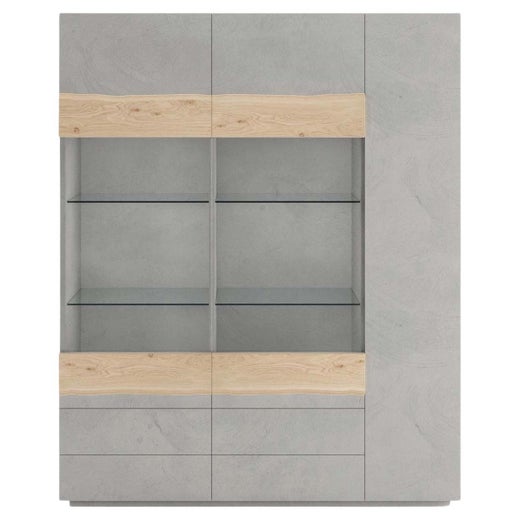 Slide Wall Hang Showcase 2 Left Doors 1 Niche For Sale at 1stDibs