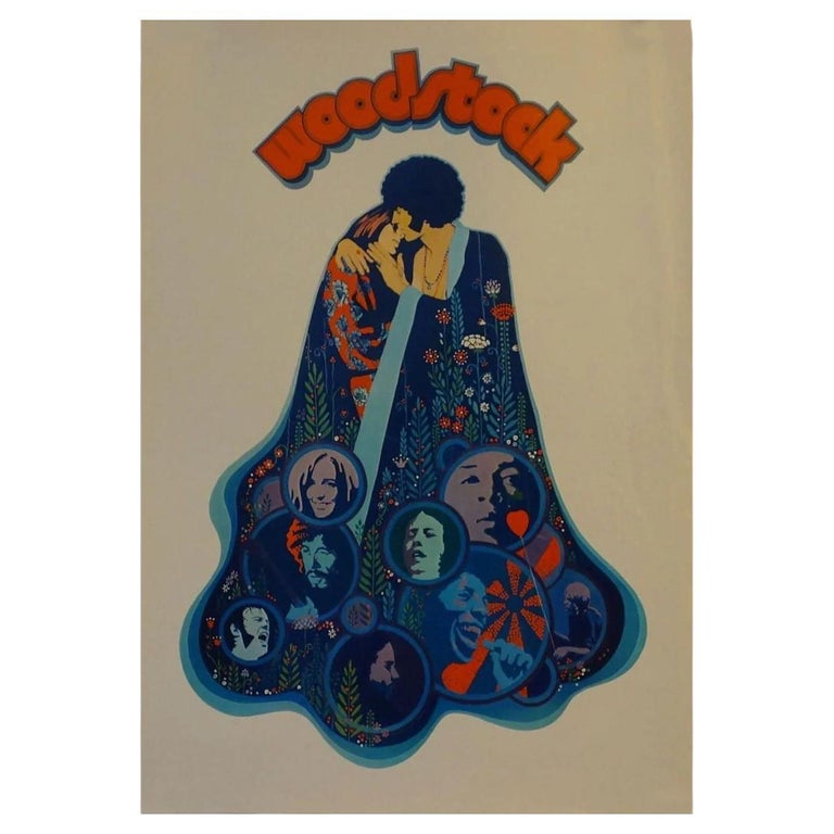 Woodstock, Unframed Poster, 1970 For Sale at 1stDibs