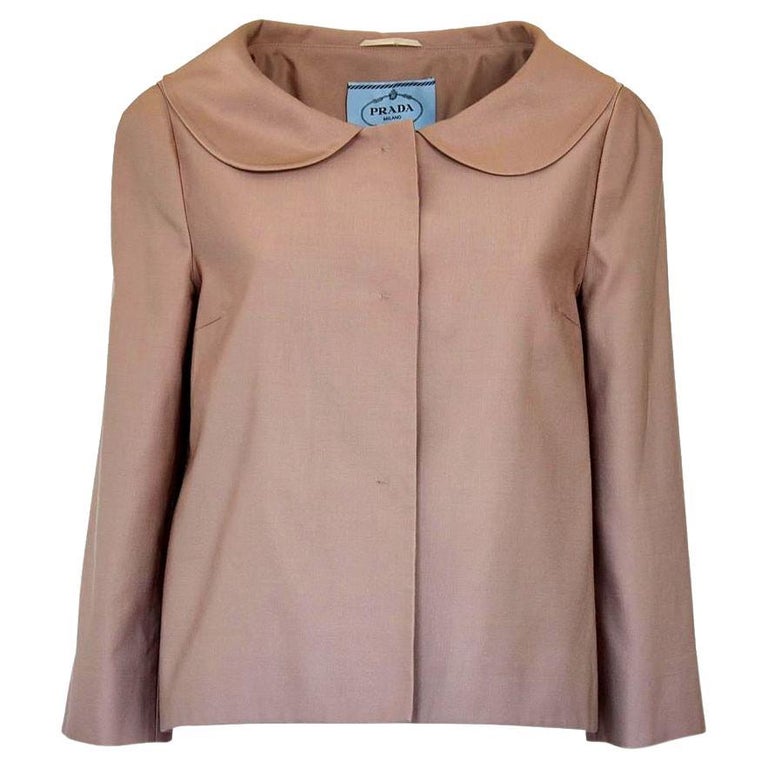 Prada Wool and silk jacket size 42 at 1stDibs
