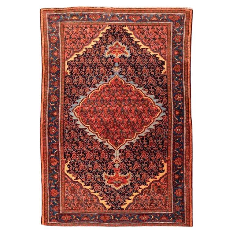 Handmade Wool Classic Rug Melayir Design Very Elaborated. 1,95 x 1,30 m ...