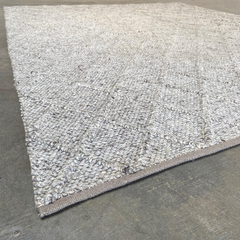 Wool Braided Decorative Rug at 1stDibs