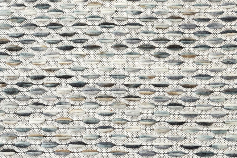 Wool Textured Custom Rug For Sale at 1stDibs