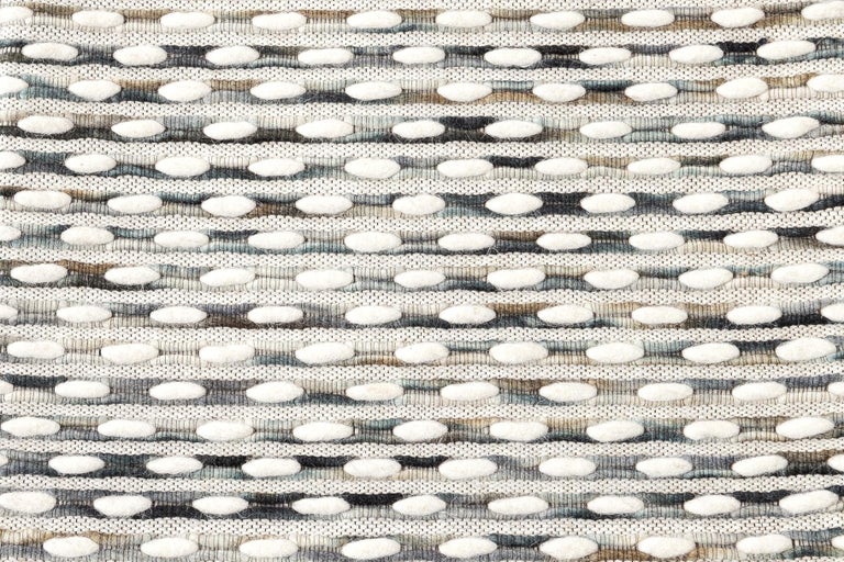Wool Textured Custom Rug For Sale at 1stDibs