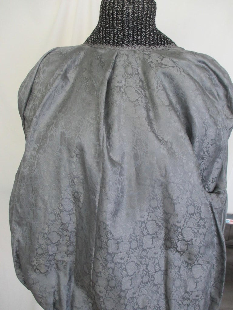 Wool White Fox Fur Coat Vest For Sale at 1stDibs
