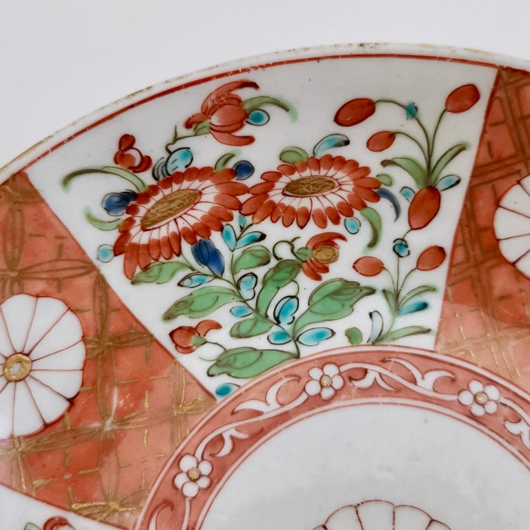 Worcester Coffee Cup, James Giles Old Scarlet Japan, George III, circa ...