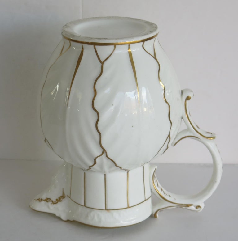 Worcester Mask Head Jug in Cabbage Leaf Pattern porcelain, Early 19th ...