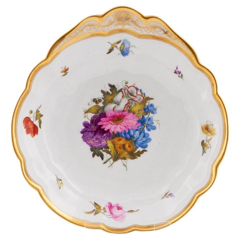 Worcester Porcelain Barr, Flight and Barr Shell Dessert Dish William ...