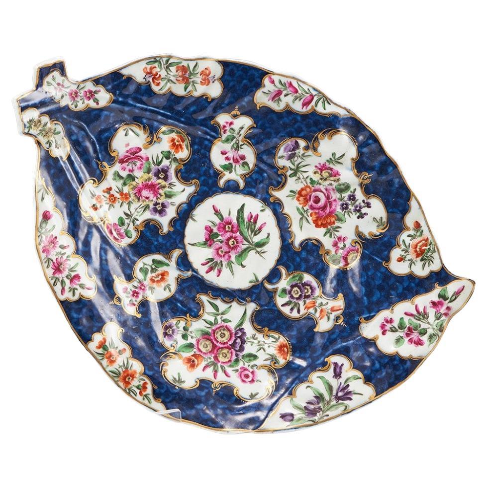 James Giles Worcester Plate, Classical Urn in Powder Blue Ground, circa ...