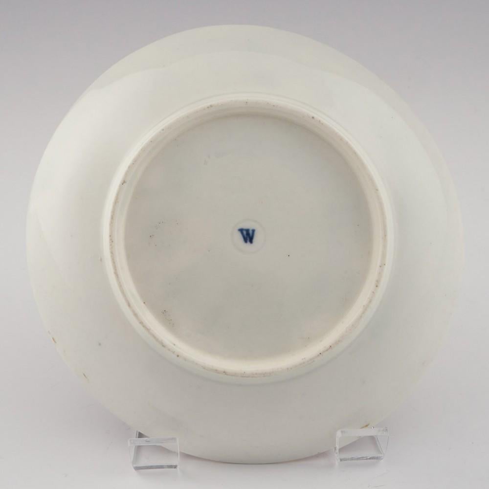 Worcester Porcelain Scale Blue Trio, circa 1770 at 1stDibs