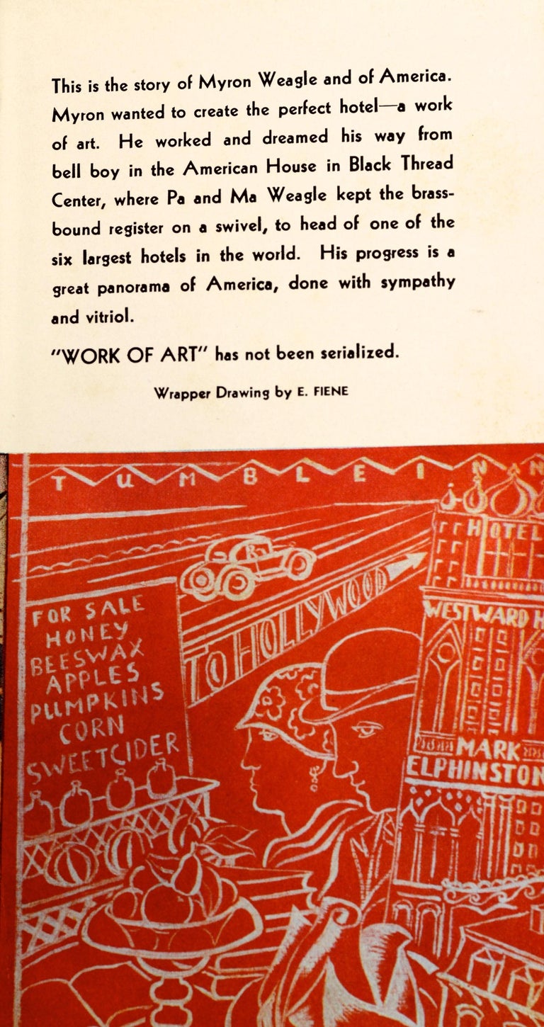 Work of Art by Sinclair Lewis For Sale at 1stDibs
