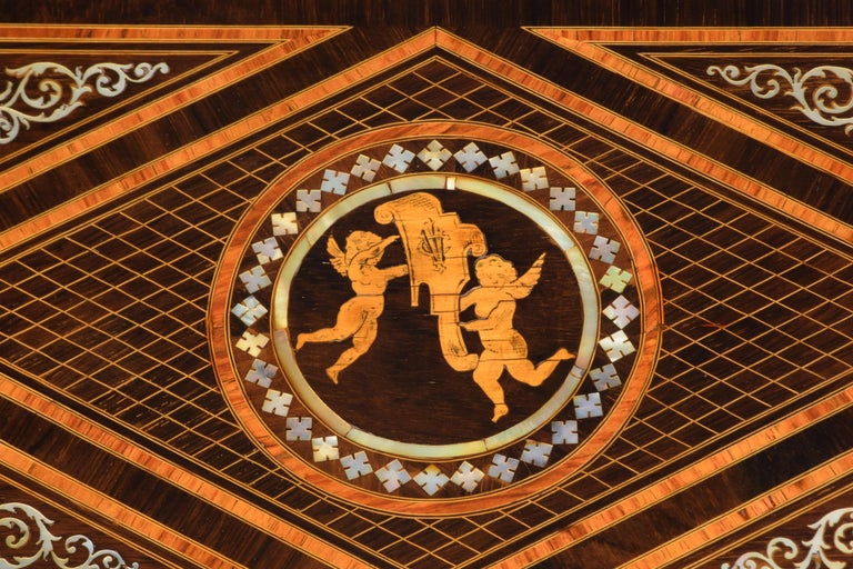 Work Table, Florentine Cabinetry, circa 1850 For Sale at 1stDibs