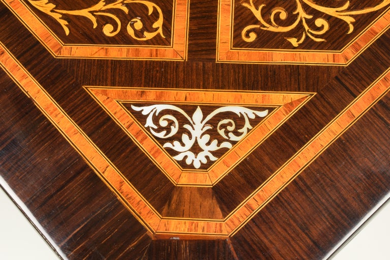 Work Table, Florentine Cabinetry, circa 1850 For Sale at 1stDibs