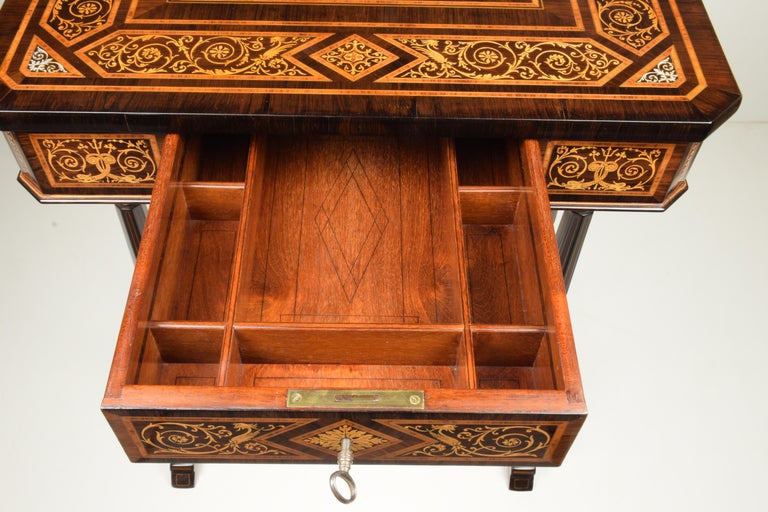 Work Table, Florentine Cabinetry, circa 1850 For Sale at 1stDibs
