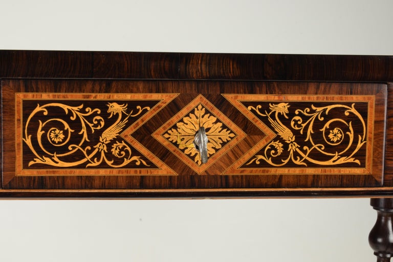 Work Table, Florentine Cabinetry, circa 1850 For Sale at 1stDibs