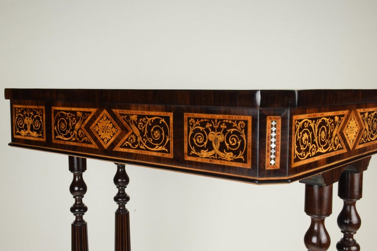 Work Table, Florentine Cabinetry, circa 1850 For Sale at 1stDibs