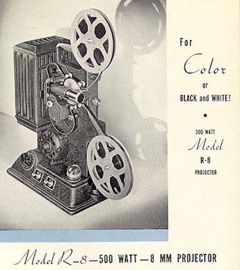Working 1939 Keystone Model R-8 8mm Projector Lamp at 1stDibs