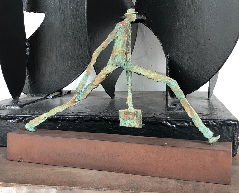 Working Man Bronze Sculpture by Josep Bofill at 1stDibs