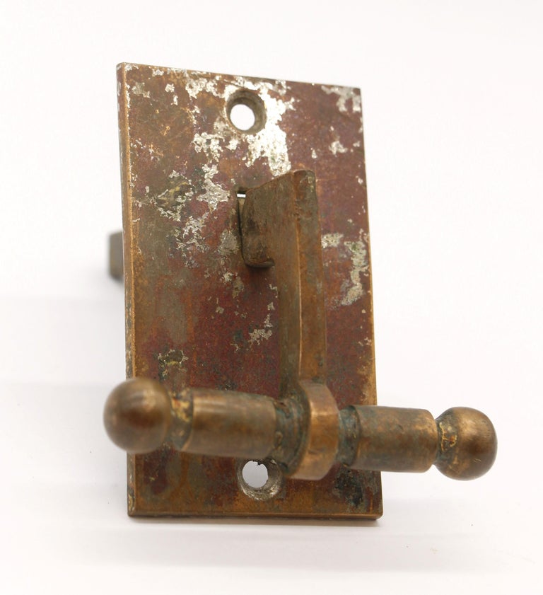 Working Mechanical Victorian Door Bell w/ Bronze Pull For Sale at 1stDibs