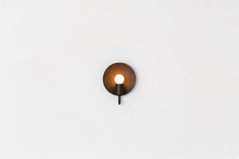 Workstead Orbit ADA Sconce in Brushed Nickel For Sale at 1stDibs