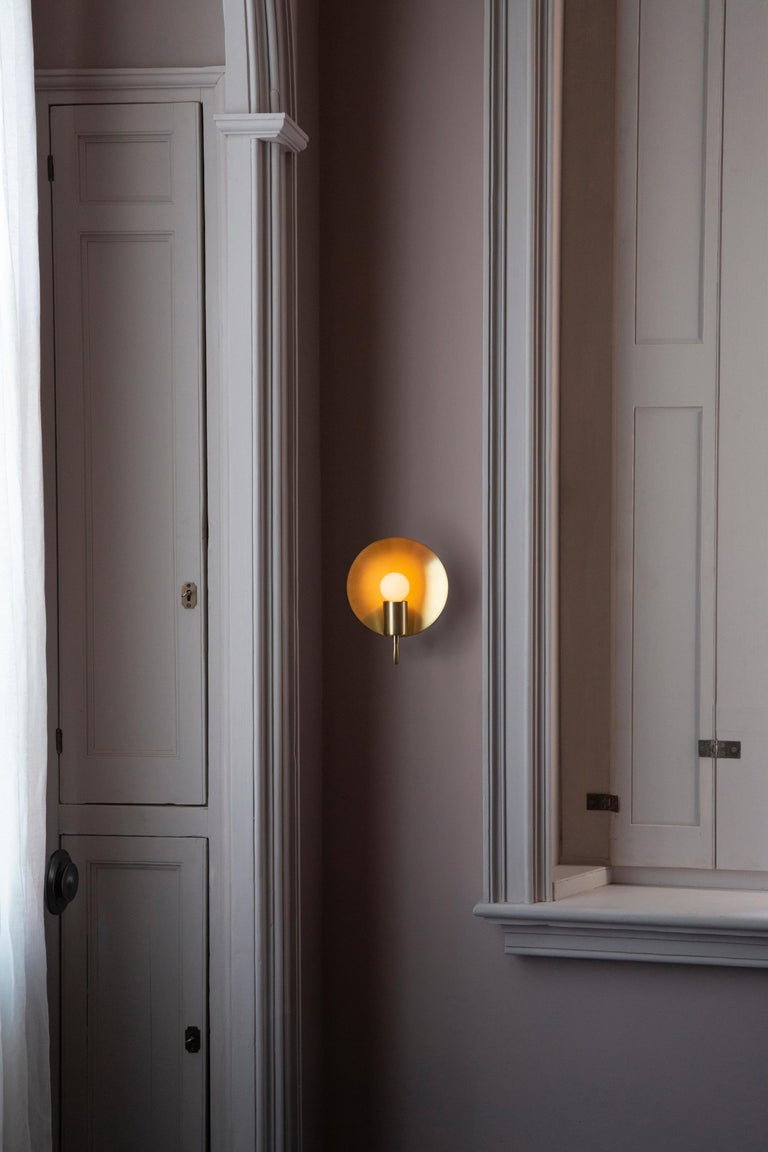 Workstead Orbit ADA Sconce in Hand Finished Bronze For Sale at 1stDibs