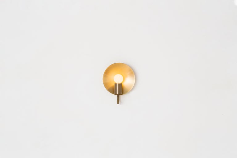 Workstead Orbit ADA Sconce in Hand Finished Bronze For Sale at 1stDibs