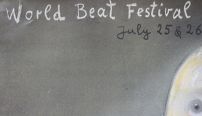World Beat 1997 Festival Poster For Sale at 1stDibs