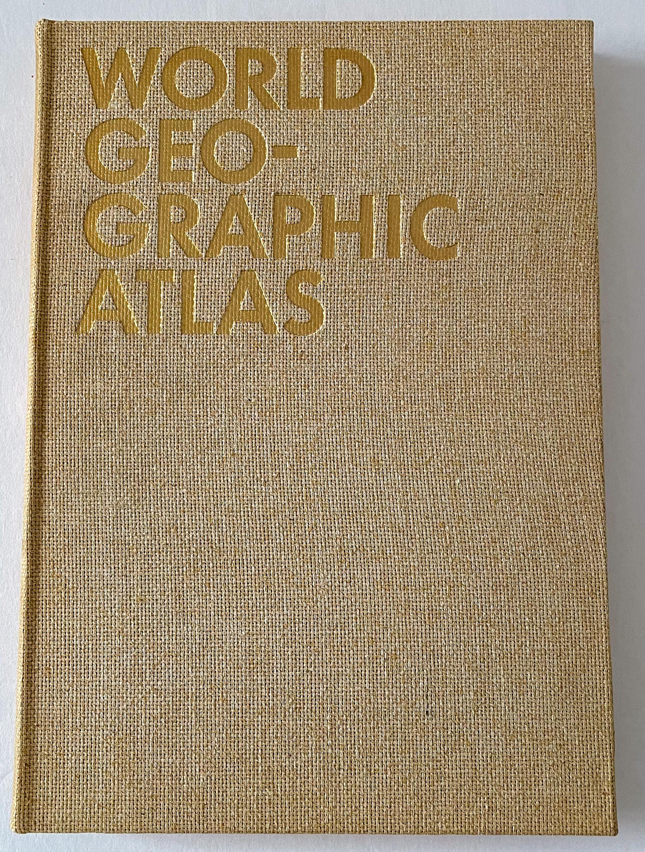 World Geo-Graphic Atlas: A Composite of Man's Environment For Sale at ...