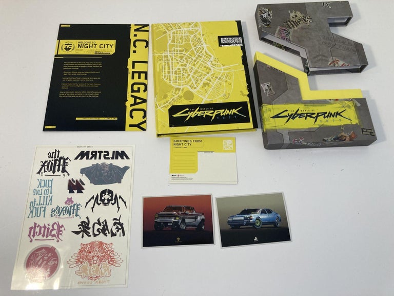 World of Cyberpunk 2077 HC De Luxe Collection Comic Book Published Jul ...