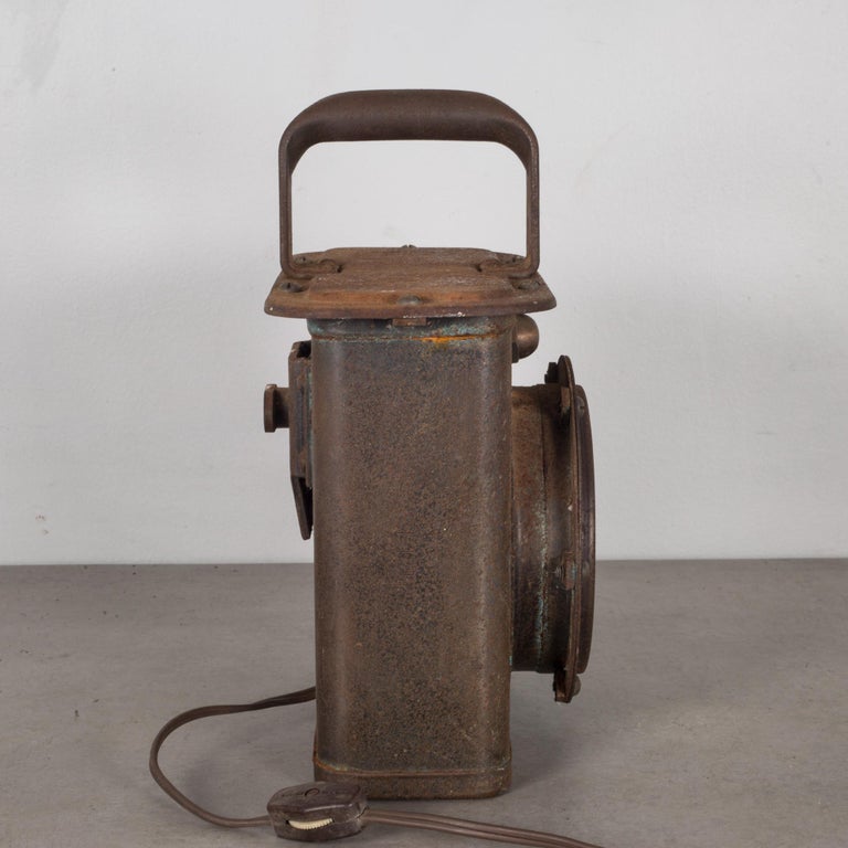 World War Era U.S. Navy Ship Lantern Lamp, circa 1940s at 1stDibs