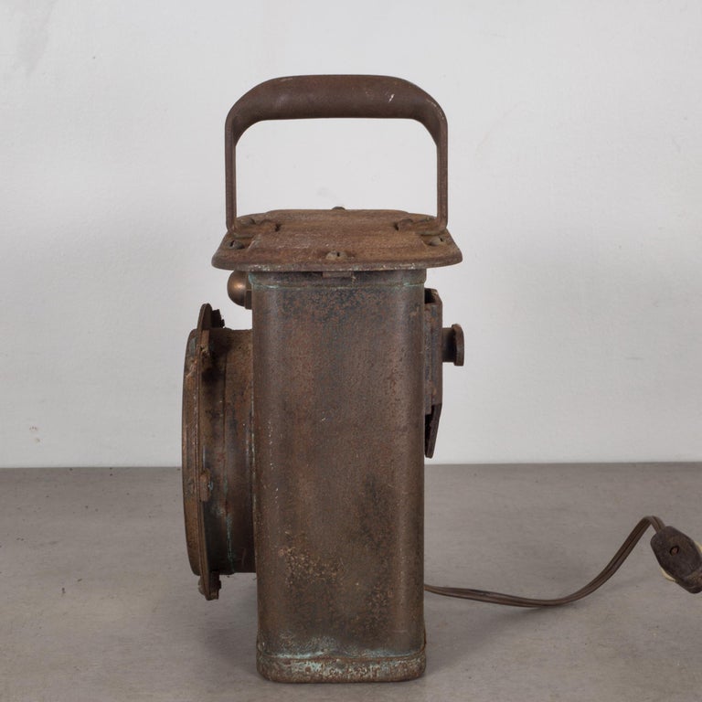 World War Era U.S. Navy Ship Lantern Lamp, circa 1940s at 1stDibs