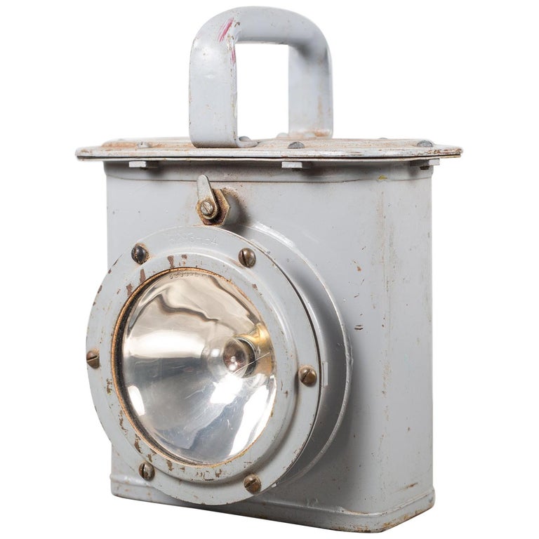 World War Era U.S. Navy Ship Lantern Light:: circa 1940s at 1stDibs