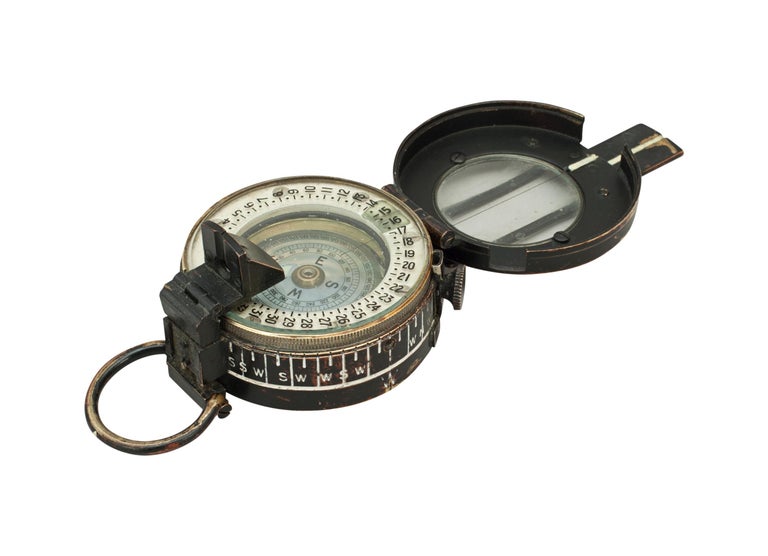 World War II Canadian Kodak Company Prismatic Mk.III Compass at 1stDibs